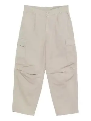 Carhartt Work In Progress Cargo Pleated Trousers - Grey