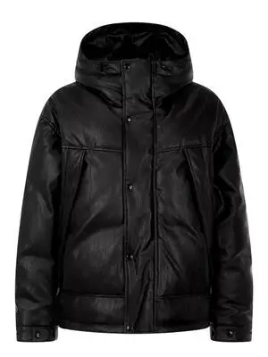 STUDIO TOMBOY Hooded Long-sleeve Jacket - Black