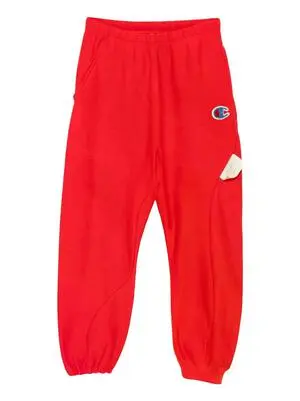 UNDERCOVERISM X Champion Logo-embroidered Track Pants - Red