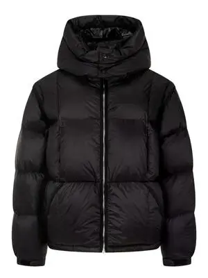STUDIO TOMBOY Hooded Zip-up Jacket - Black