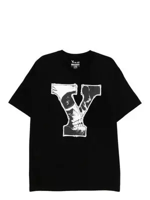 Y’s For × Masses Printed T-shirt - Black