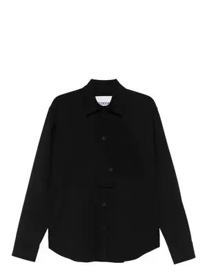 MEDEEA Reversed-pocket Shirt - Black