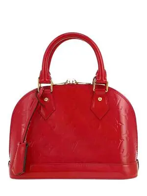 LOUIS VUITTON Alma Bb Tote Bag - Red