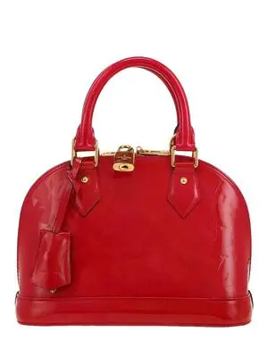 LOUIS VUITTON Alma Bb Tote Bag - Red