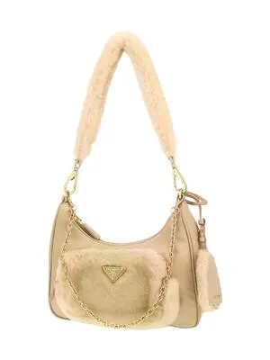 Prada 2020s Re-edition 2005 Chain Shoulder Bag - Neutrals