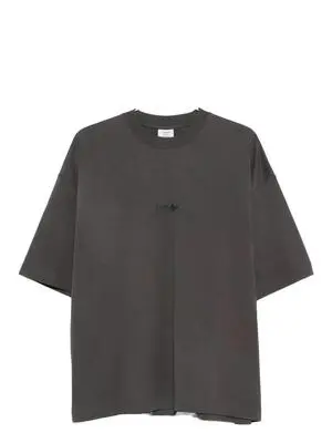 Vetements Logo-motif T-shirt - Grey