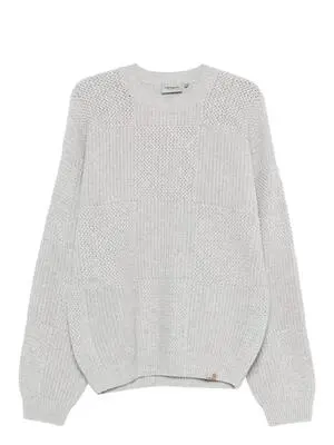 Carhartt Work In Progress Textured Knit Sweater - Grey