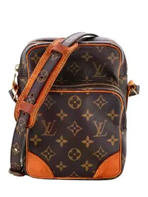 LOUIS VUITTON Amazone Monogram Canvas Mini Crossbody Bag - Brown
