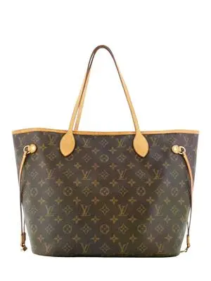 LOUIS VUITTON Neverfull Mm Tote Bag - Brown