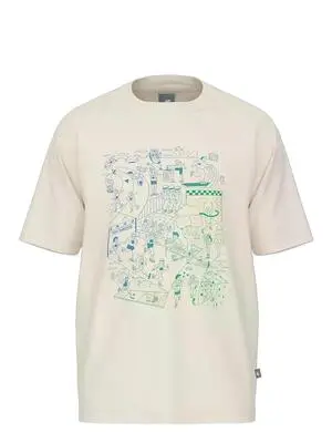 NEW BALANCE Graphic-print T-shirt - Neutrals