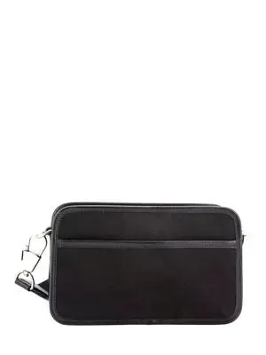Gucci Camera Bag Jumbo Gg Canvas Mini Crossbody Bag - Black