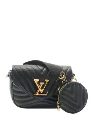 LOUIS VUITTON Pre-owned New Wave Multi Pochette Satchel - Black