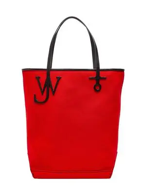 JW Anderson Anchor Canvas Tote Bag - Red