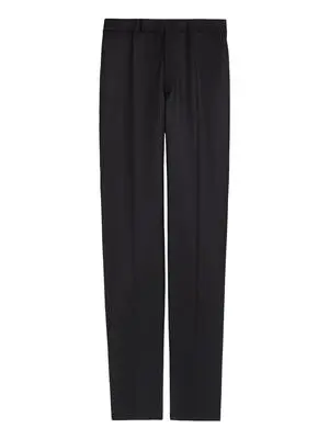 JW Anderson Tuxedo Straight-leg Trousers - Black
