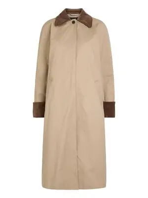 Rails Levy Stretch-cotton Poplin Coat - Khaki