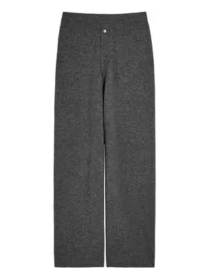 Guest In Residence Everywear Cashmere Trousers - Charcoal