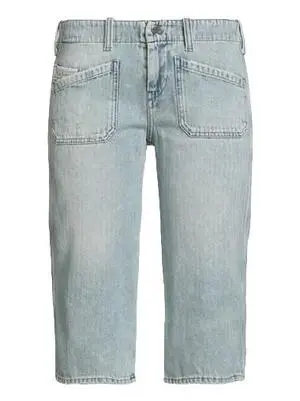 DIESEL Denim Bermuda Shorts - Blue