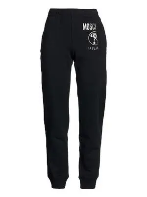 Moschino Couture Cotton Track Pants - Black