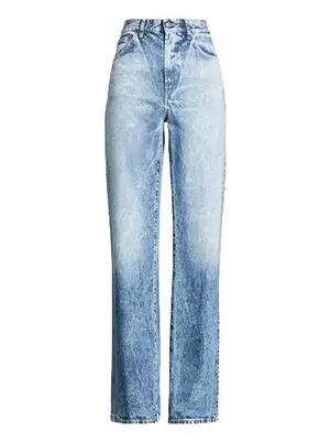 DONDUP Wide-leg Jeans In Lyocell - Blue