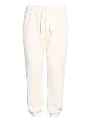 TAKESHY KUROSAWA Pants Cream Size Polyester, Viscose, Elastane - White