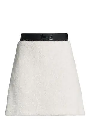 Herno Mini Skirt In Light Polyester - Grey