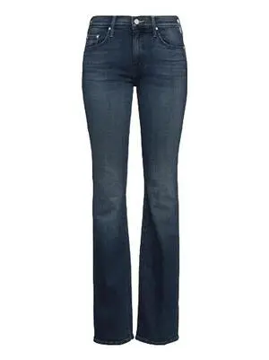 MOTHER Jeans In Cotton Blend - Blue