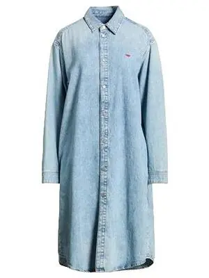 DIESEL® Denim Shirt Dress - Blue