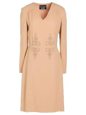 Moschino Camel Midi Dress - Beige