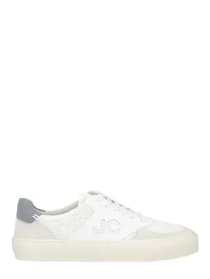 JACOB COHЁN Low-top Leather And Polyester Sneakers - White