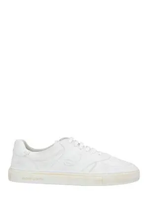 JACOB COHЁN Light Leather Sneakers - White