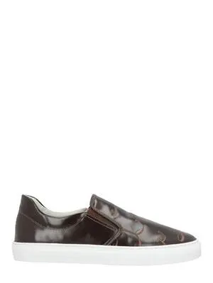 JACOB COHЁN Leather Sneakers - Brown