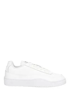 DIESEL Low-top Sneakers In Cow Leather - White