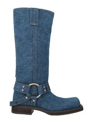Acne Studios Textile Fiber Boots - Blue