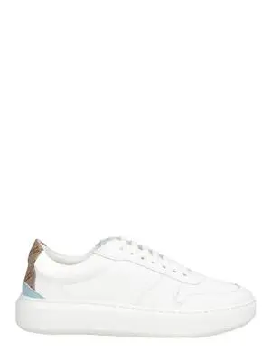 Herno Leather Low-top Sneakers - White