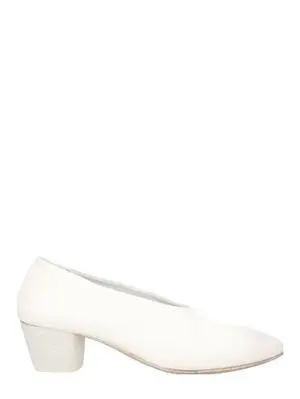 Marsèll Pebbled Leather Pumps - White