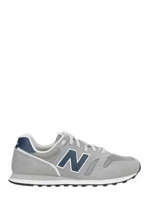 NEW BALANCE 373 Leather And Textile Sneakers - Grey