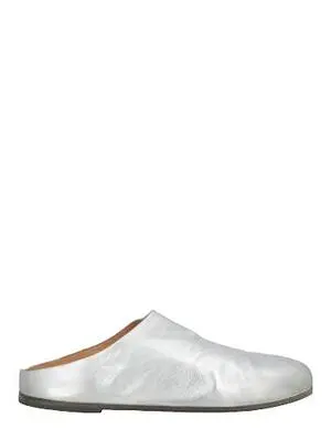Marsèll Leather Mules & Clogs - Silver