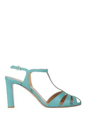A.BOCCA A. Bocca Sandals Turquoise Size Leather - Blue