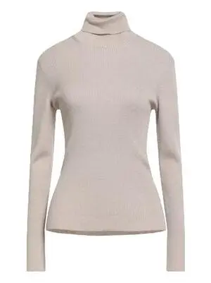 DRUMOHR Turtleneck In Virgin Wool Blend - Beige