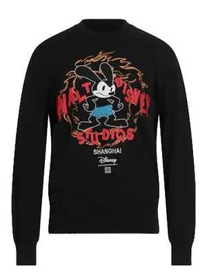 Givenchy X Disney Embroidered Cotton Sweater - Black