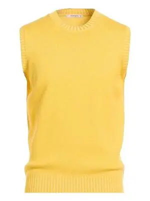 KANGRA Sleeveless Wool Sweater - Yellow