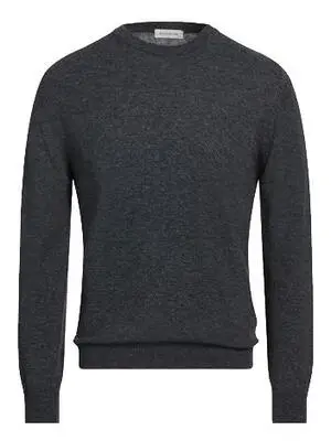 BALLANTYNE Knitted Mélange Sweater - Grey