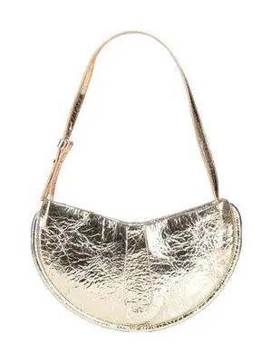 THEMOIRE Metallic Hobo Bag - Grey