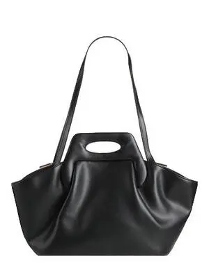 THEMOIRE Textile Fiber Handbag - Black