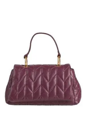 Missoni Quilted Leather Flap Bag - Purple