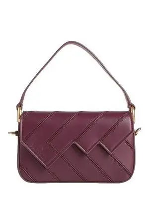 Missoni Leather Flap Bag - Purple