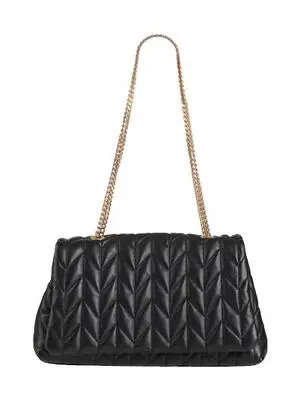 Missoni Leather Shoulder Bag - Black