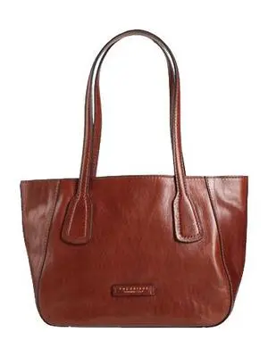 THE BRIDGE Leather Tote Bag - Brown