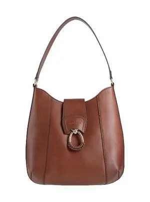 THE BRIDGE Leather Hobo Bag - Brown