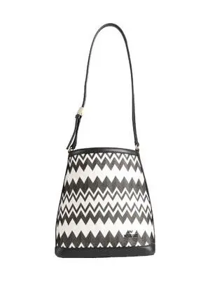 Missoni Knitted Bucket Bag - Black